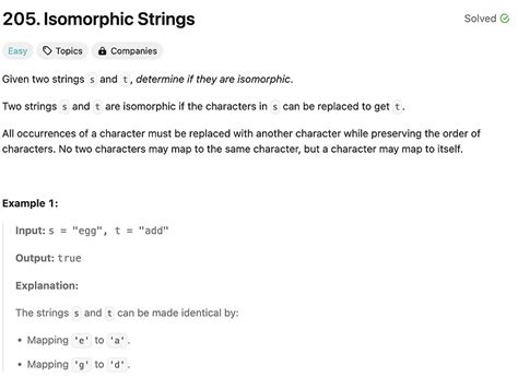 Leetcode 205 Isomorphic String Python