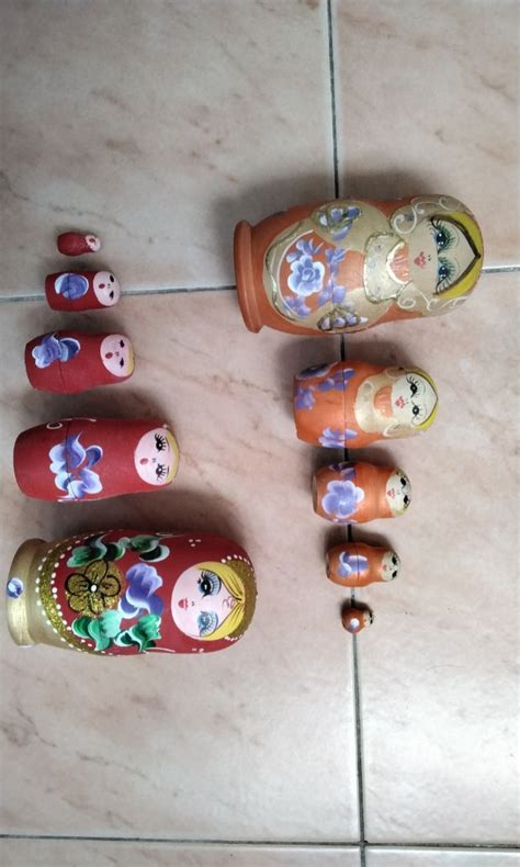 Vintage Russian Dolls 20 Each Set Hobbies And Toys Memorabilia