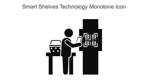 Smart Shelves Technology Monotone Icon In Powerpoint Pptx Png And Editable Eps Format PPT