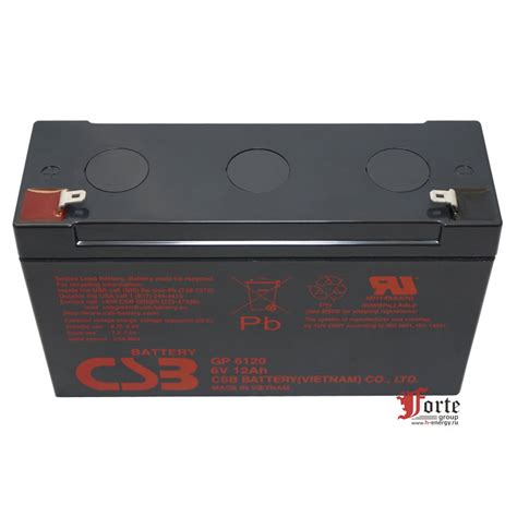 Csb Gp 6120 аккумулятор 6 вольт 12 Ач на складе