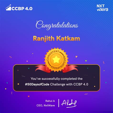 50daysofcodechallenge Ccbp Teachingassistant Rahulattuluri
