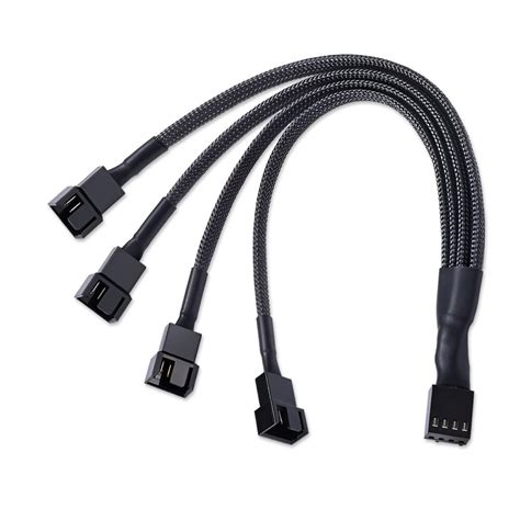 Kabel Fan Pwm Splitter 1 To 4 Komputer Ke Fan Header Motherboard