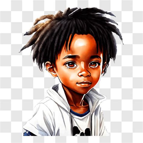 Télécharger Jeune Garçon Aux Dreadlocks Pngs En Ligne Creative Fabrica