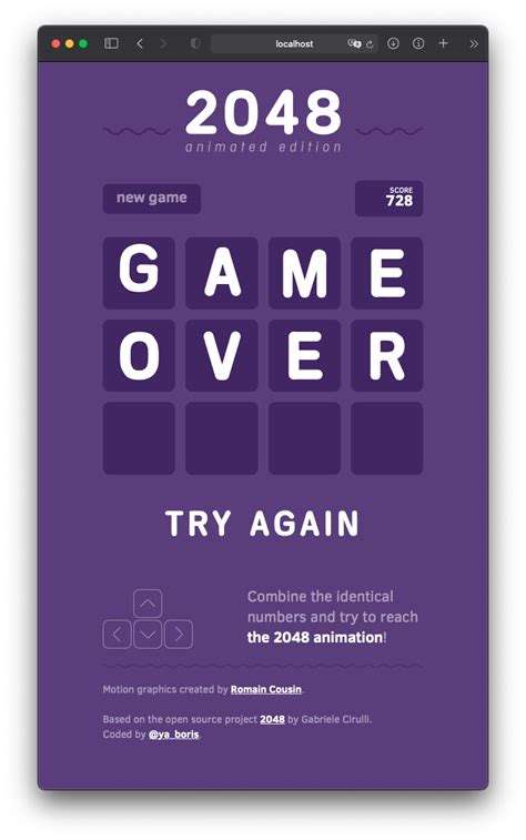 Github Y Brs2048 Game