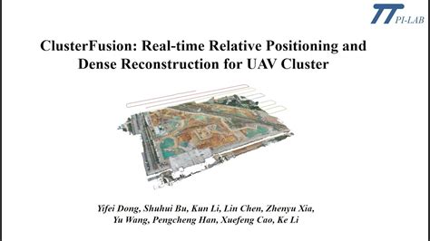 Clusterfusion Real Time Relative Positioning And Dense Reconstruction
