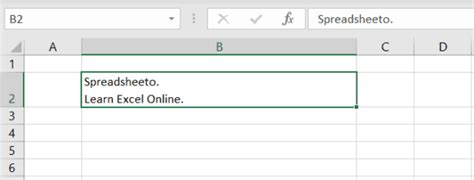 How To Tab Down In Excel Must Know Method Spreadsheeto