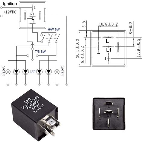 Electronic Flasher Unit Wiring Diagram Wiring Diagram
