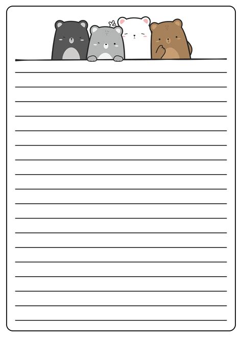 Free Lined Printable Paper