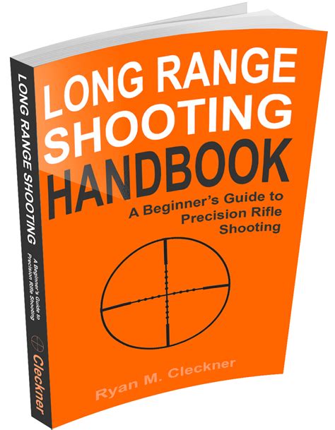 Long Range Shooting Handbook Manual Shooting Cheat Sheet How To