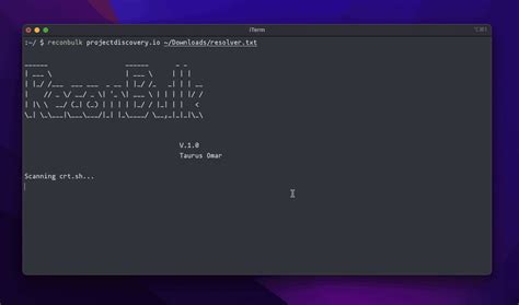 Omart On Twitter This Script Automates The Process Of Subdomain Enumeration And Scanning Using