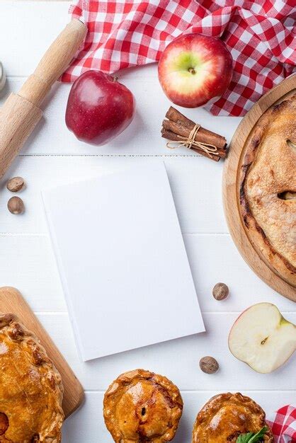 Receita Em Branco Livro De Culinária Vazio Modelo Com Frutas E Tortas Modelo De Livro De