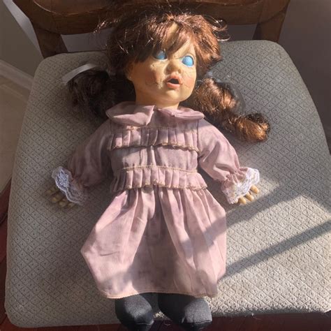 Spirit Holiday Eerie Emma Spooky Doll Spirit Halloween Voice Animated Talking Creepy Sounds