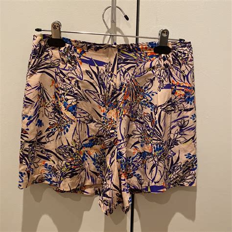 Yumi Kim Printed Silk Shorts Gem