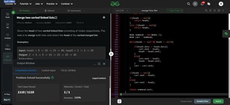 Sujay Gangan On Linkedin Dsa Codingjourney Linkedlists Sorting Javaprogramming Geeksforgeeks