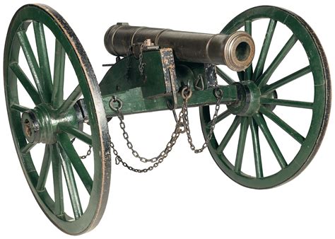 Revolutionary War Verbuggen Style Three Pound Grasshopper Cannon Rock