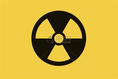 在黄色背景上查看核符号nameoftrans高清图片下载 正版图片504614904 摄图网