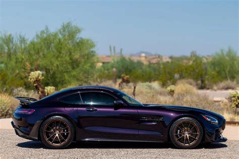 Deep Purple Mercedes Amg Gt R Pro Laden With Carbon Looks Near Perfect