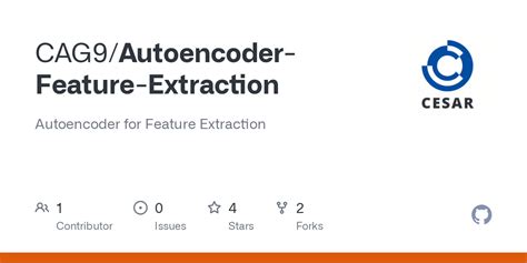 Github Cag9autoencoder Feature Extraction Autoencoder For Feature Extraction