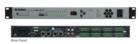 Mtx3 1u Matrix Processor Yamaha Corporation Data Impressions