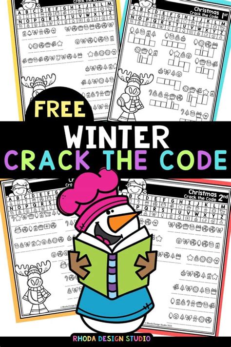Valentine Crack The Code Worksheets Puzzles For Grades K4