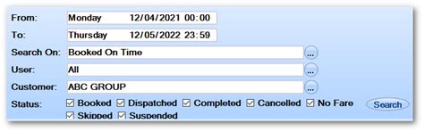 Reconciliation Report Ghost Autocab Help