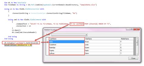 How Can Reorder Column In DataTable In Vb Net Stack Overflow