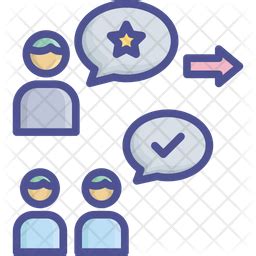 Believe Icon Download In Colored Outline Style