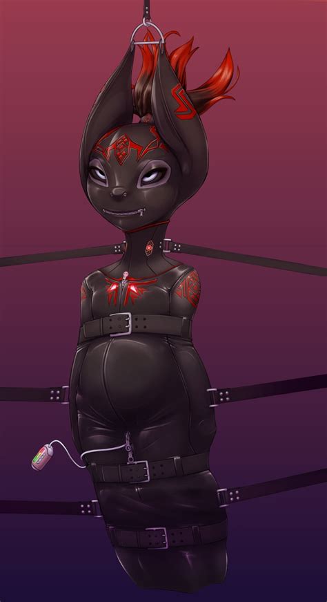 Rule 34 Asura Bondage Bound Collar Egg Vibrator Encasement Female