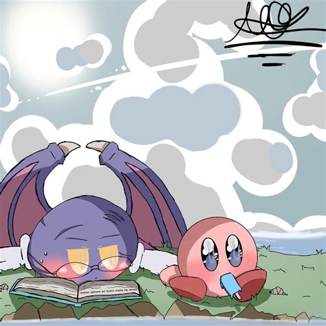 Meta Knight And Kirby
