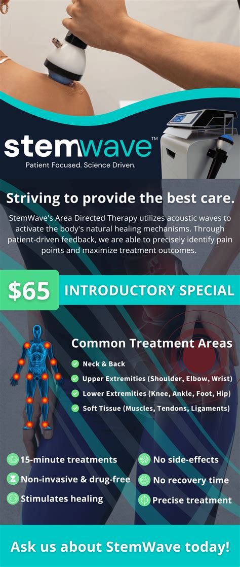 Stemwave In Bonsall Ca Vance Chiropractic