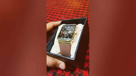 My New Watch Willande Brown Golden Eclipse Ordered By Pocket Mall With Medium Range Youtube