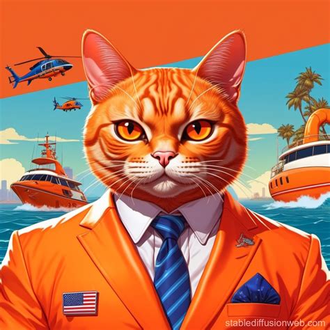 Orange Siamese Cat In Sailor Suit Stable Diffusion Online Orange Siamese Cat In Sailor Suit Stable Diffusion Online