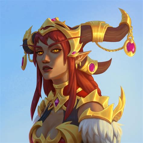Alexstrasza Forma Humana World Of Warcraft Alexstrasza Dragón Forma