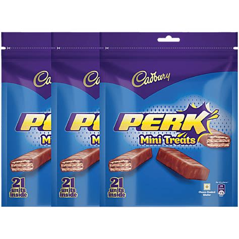 Buy Cadbury Perk Chocolate Coated Wafer Home Treats Online At Best