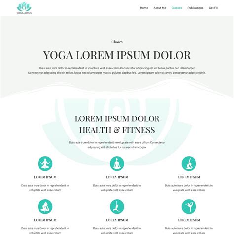 Healthcare And Wellness Bricks Templates