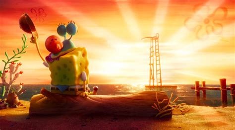 Spongebob Near Sunset Wallpaper Hd Movies 4k Wallpapers Images And