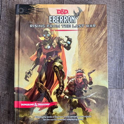 Eberron Rising From The Last War Dandd Campaign Setting And Adventure Book By Dungeons