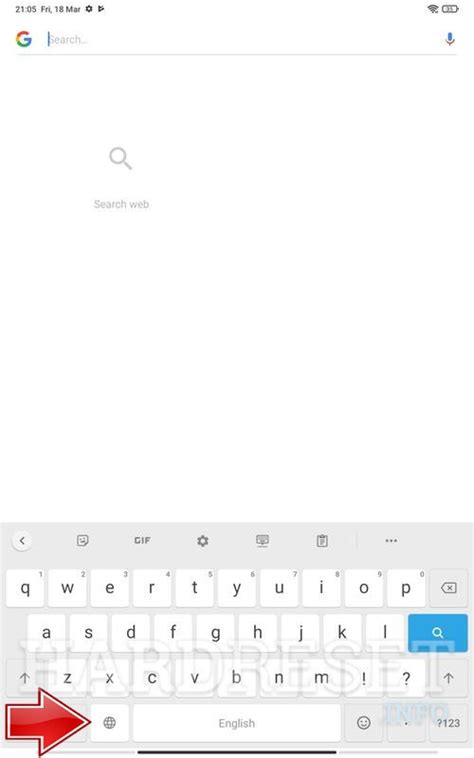 Keyboard Language XIAOMI Pad How To HardReset Info