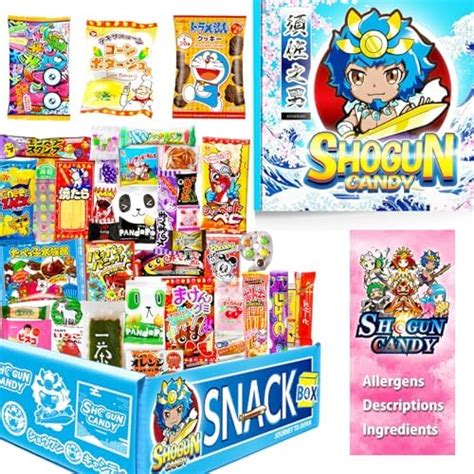 Shogun Candy 40 Pcs Japanese Snacks And Japanese Candy Popin Cookin Japanese
