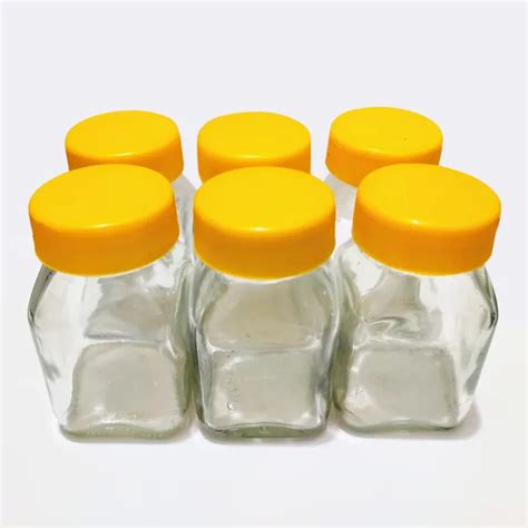 New Glassware Food Jar Food Container Glass Jar 50 Gm 6 Pc Daraz