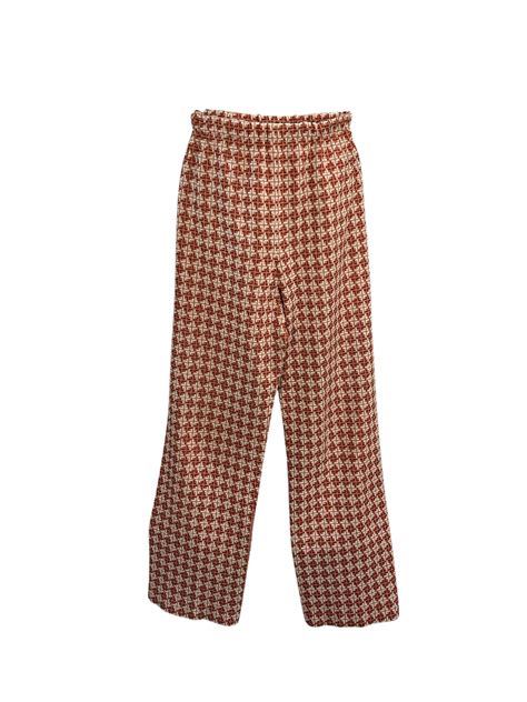 Orange Patterned Pants Rental Theatre Garage