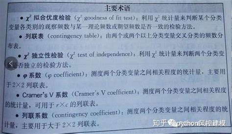 卡方检验2 Python代码实现 知乎