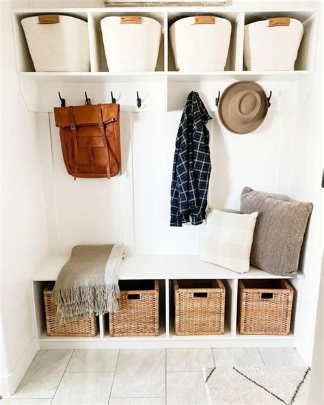 Small White Mudroom Ideas Soul And Lane