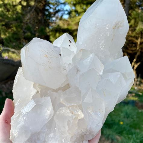 Quartz Crystal Cluster Etsy