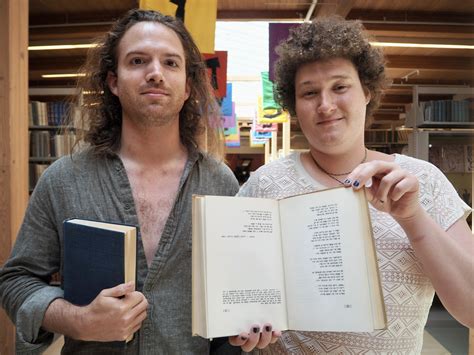 Corbin Allardice And Jay Saper Are Yiddish Book Center Facebook