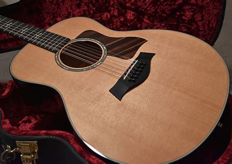 2015 Taylor 656 12 String Acoustic Mint Flamed Maple Brown Reverb
