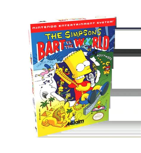 The Simpsons Bart Vs The World Reproduction Box