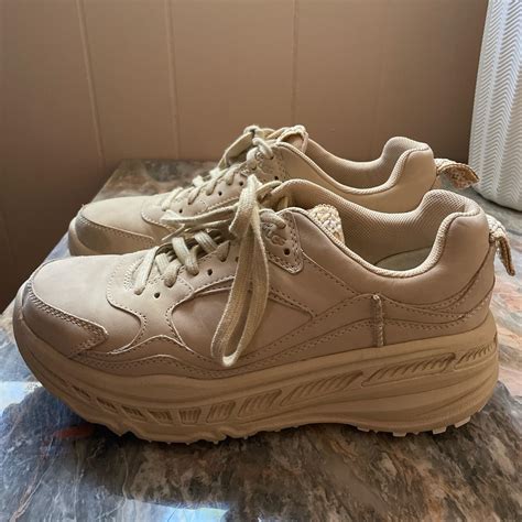 Ugg Sneaker Platform Fit Like Hoka Real Leather Depop