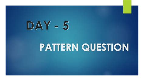 Day 5 C Star Pattern 2 Beginner Level Follow Me And Grow