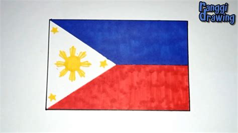 How To Draw The Philippines Flag Step By Step